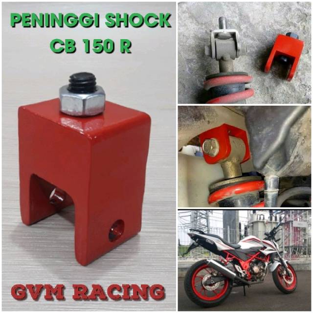 Jual PENINGGI SHOCK BELAKANG CB150 CBR 150 3CM 5CM | Shopee Indonesia