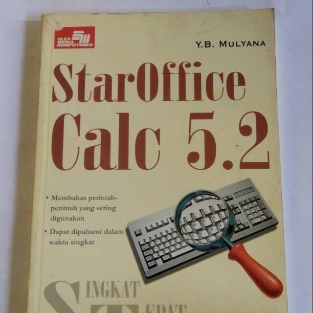 Jual Original bekas StarOffice Calc 5.2 Singkat Tepat Jelas | Shopee ...