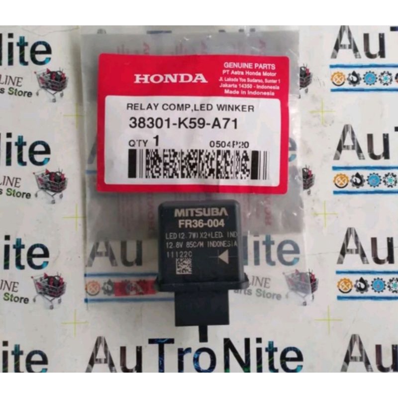 Jual Flasher sen Sien relay sen Ritting comp Honda Vario 150 LED Esp ...