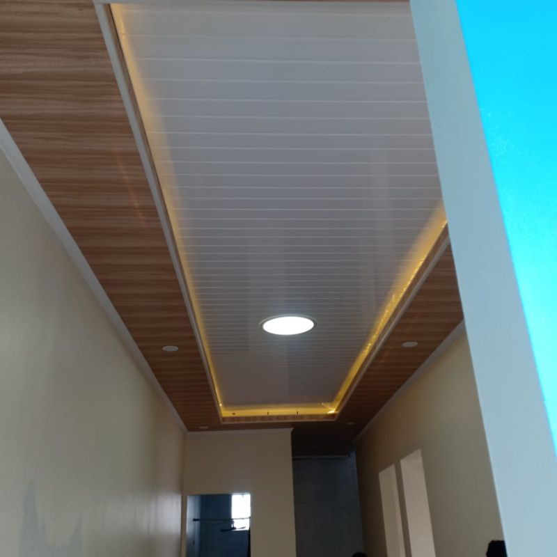 Jual list tembok pvc list profil pvc plafon pvc | Shopee Indonesia