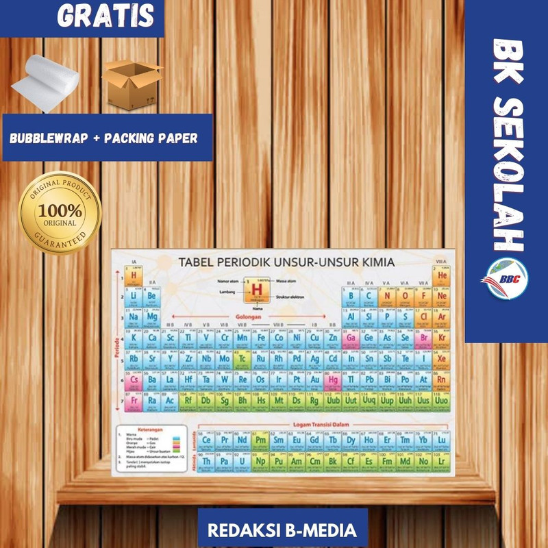 Jual BUKU SISTEM PERIODIK UNSUR - UNSUR KIMIA (UKURAN KECIL) | Shopee ...