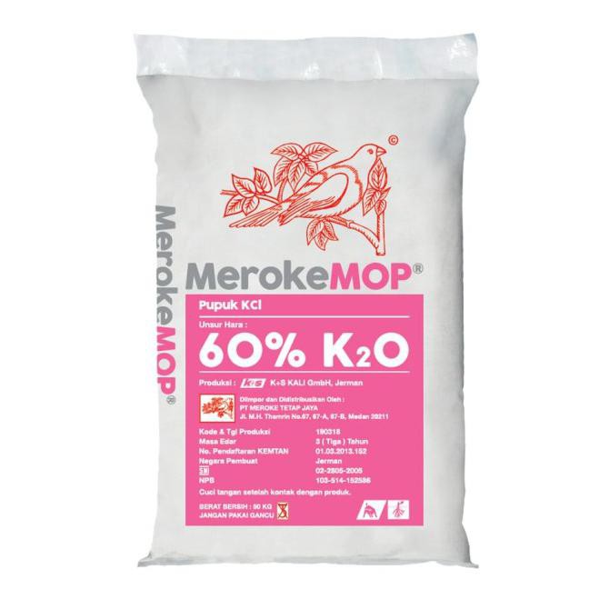 Jual Pupuk Kcl /Mop Merk Meroke Repack 1 Kilogram | Shopee Indonesia