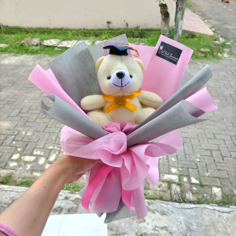 Jual PROMO!!! Buket boneka wisuda murah buket ulang tahun buket teddy ...