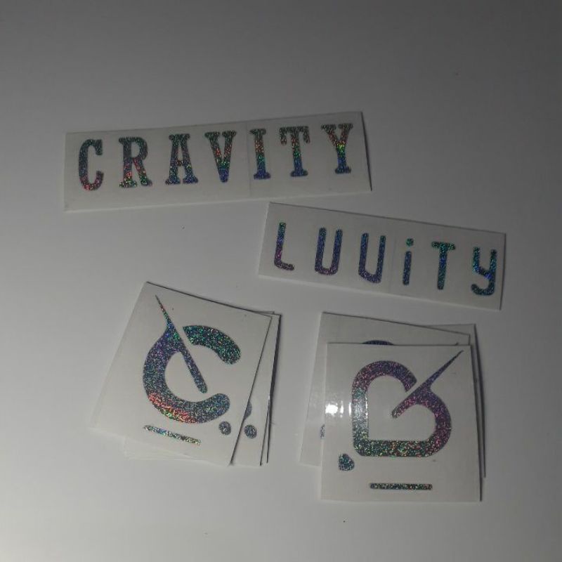 Jual Sticker Hologram CRAVITY LUVITY | Shopee Indonesia
