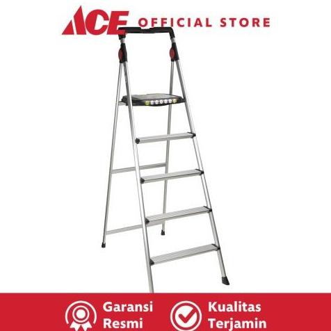 Jual Ace - Krisbow Tangga Lipat Aluminium American Type 5 Step | Shopee ...