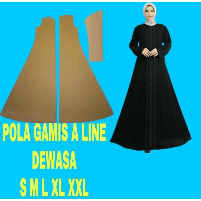 Jual POLA GAMIS A LINE | Shopee Indonesia