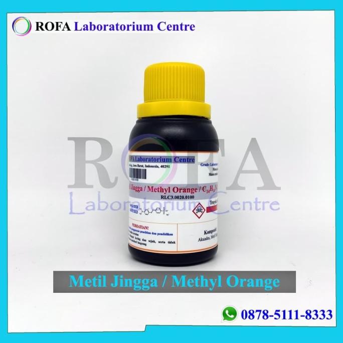Jual HOT PROMO Larutan Metil Jingga | Methyl Orange Solution 1% 100 mL | Shopee Indonesia