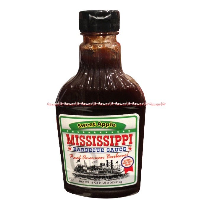 Jual Mississippi Barbecue Sauce 510gr Original Sweet Mild Sweet Apple ...