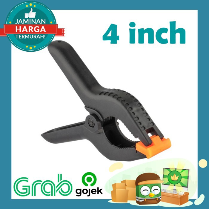 Jual Penjepit Kayu 4 inch Backdrop Jepit Background Spring Clamp Klem ...