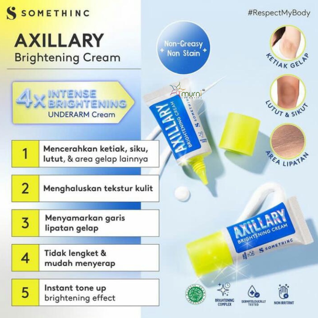 Jual SOMETHINC AXILLARY BRIGHTENING CREAM 15GR | Shopee Indonesia