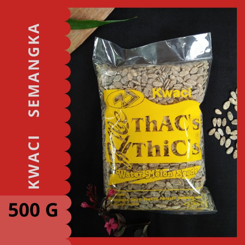 Jual (500gr) kwaci biji semangka kuaci putih original rasa asin gurih ...