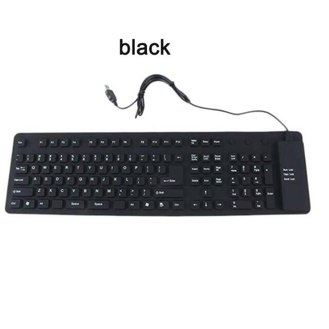 Jual Keyboard Portable 109 Key Keyboad Silicone 109 Digit Flexible ...