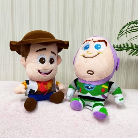 Jual Boneka Buzz Woody Size 18cm/8"/Boneka Karakter/Boneka Toy Story ...