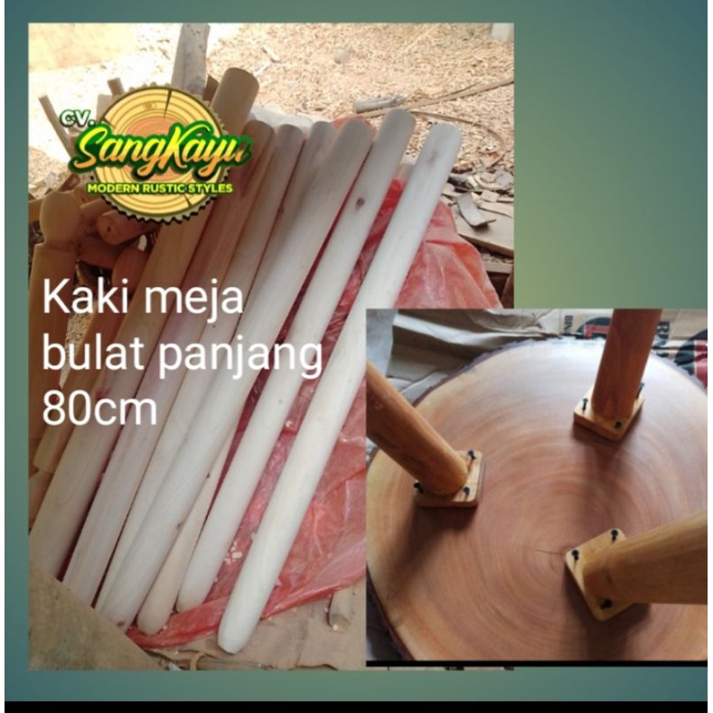 Jual Kaki meja bulat panjang 75 cm | Shopee Indonesia