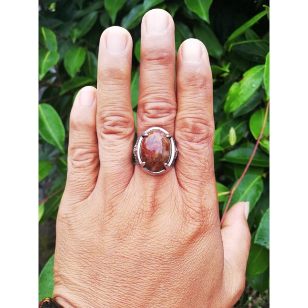 Jual Natural cincin akik Garut motif Unik | Shopee Indonesia