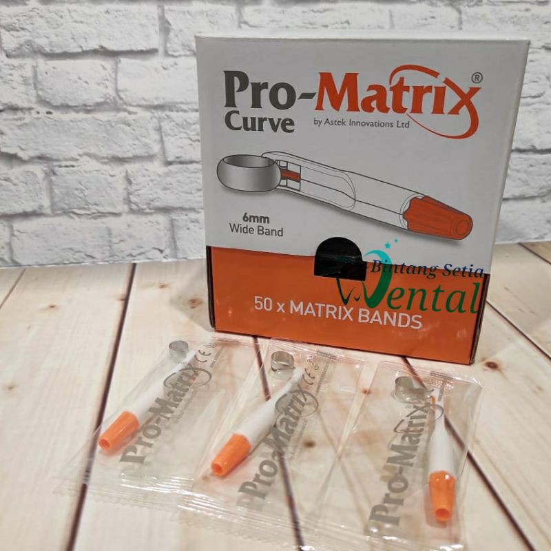 Jual MATRIX BAND PROMATIX CURVE // PRO MATRIX CURVE 6MM (ECER) | Shopee ...