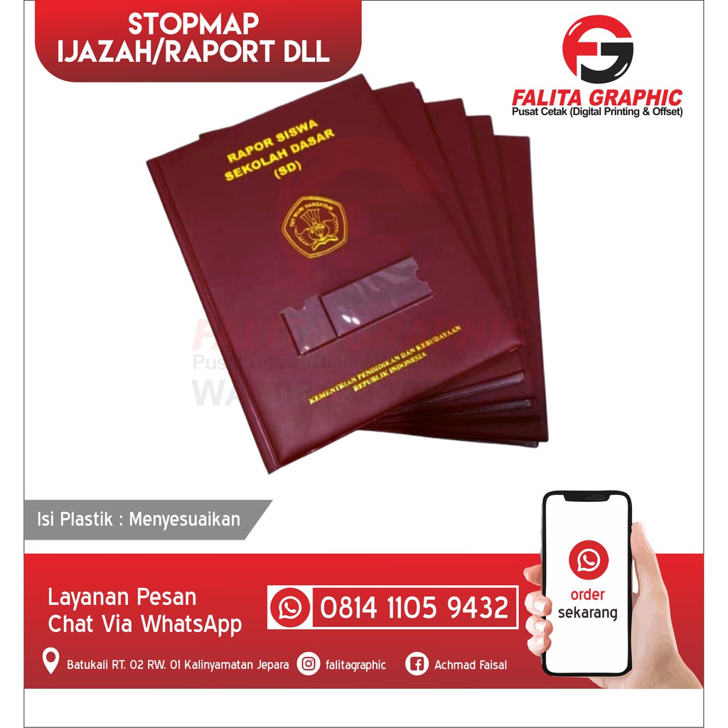 Jual Stopmap ASE Raport dan Ijazah K13 | Shopee Indonesia
