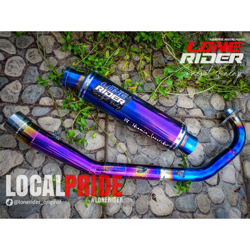 Jual Knalpot Lone Rider JUPITER MX - LONE RIDER ORIGINAL - SRR Bluemoon ...
