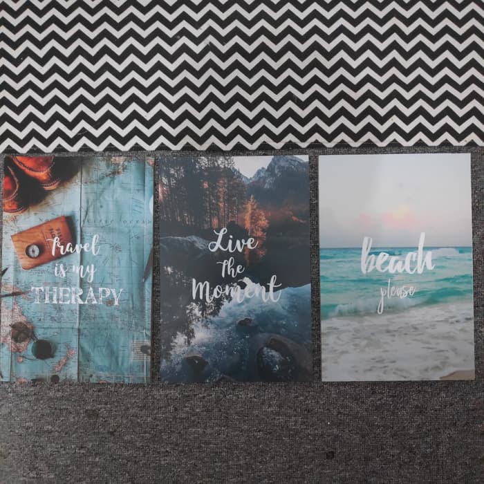 Jual Hiasan dinding ( Wall frame poster image adventure ) | Shopee ...