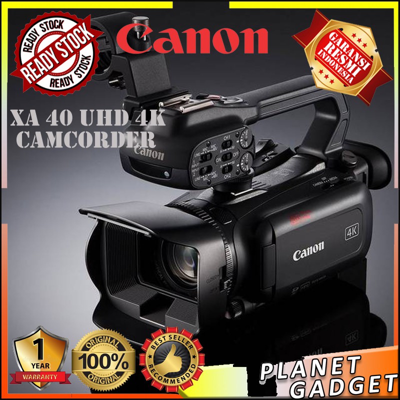 Jual Canon XA40 Professional UHD 4K Camcorder | Shopee Indonesia