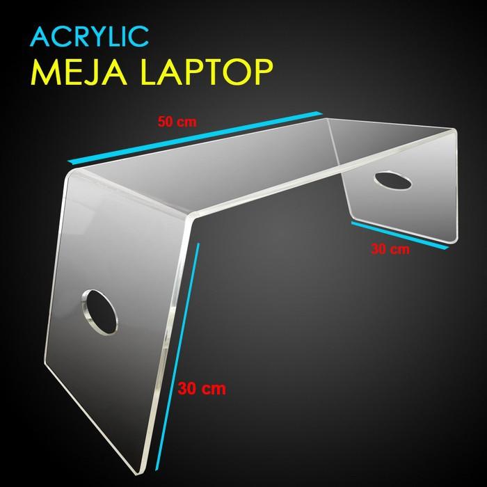 Jual Meja Acrylic Meja / Table Acrylic / Meja Laptop (8Mm) | Shopee ...