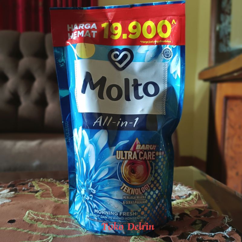 Jual Molto All in-1 Ultra Care Morning fresh 680ml | Shopee Indonesia