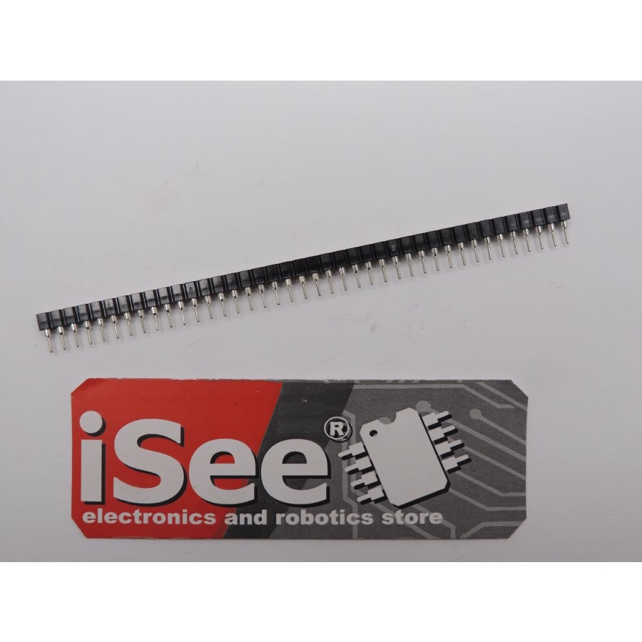 Jual 1x40 40 Pin 2.54 2.54mm Round Female Pin Header High Quality 40p 40pin | Shopee Indonesia