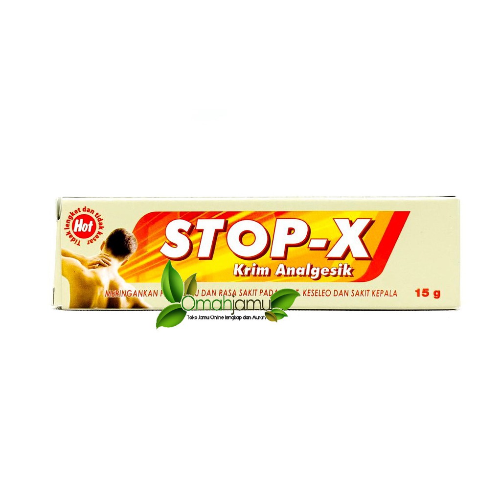 Jual STOP X. KRIM ANALGESIK | Shopee Indonesia
