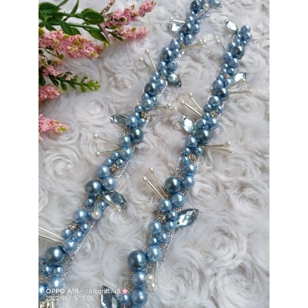 Jual Payet Rangkai/ Mutiara Rangkai Manik Bambu sampan/ Hiasan Kebaya ...