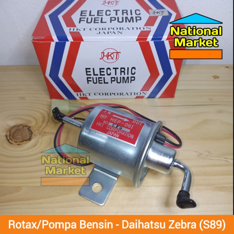 Jual HKT HEP-061 Fuel Pump ZEBRA S89 Rotax ESPASS S91 Pompa Bensin JEPANG | Shopee Indonesia
