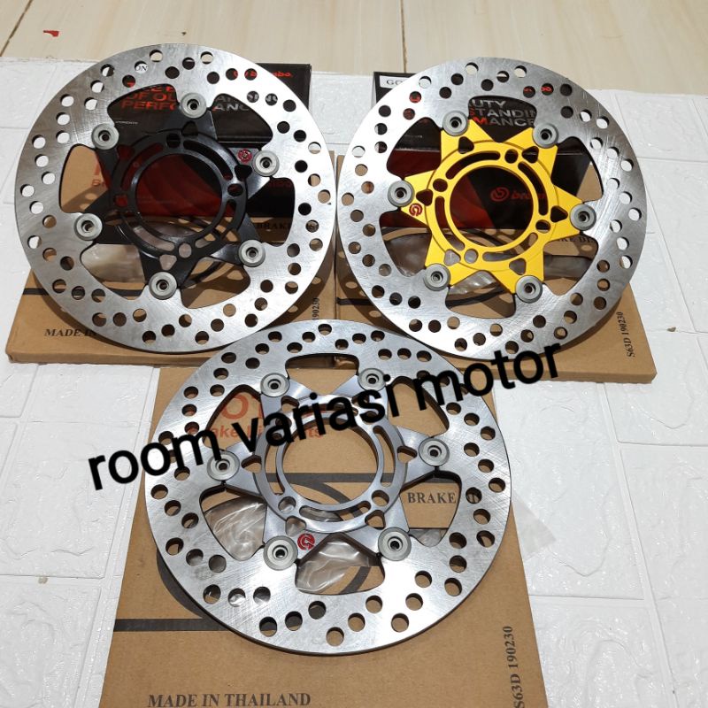Jual DISC BRAKE DISC PIRINGAN CAKRAM DEPAN ROTOR THAILAND BLACK GREEN ...