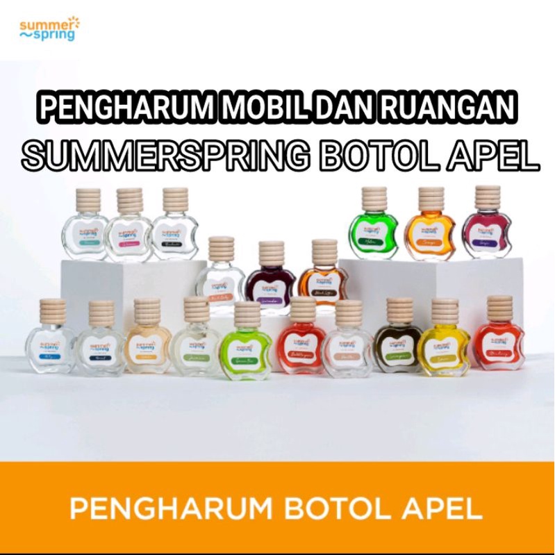 Jual Parfum mobil dan ruangan summer spring botol apel gantung wangi ...