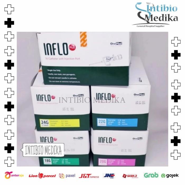 Jual Equipment Inflo Catheter Iv Onemed Per Box | Shopee Indonesia