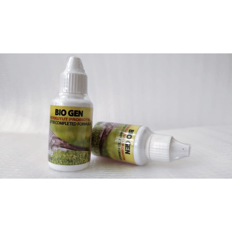 Jual BIO GEN 30ml Probiotik burung menjernihkan kicau menumbuhkan bulu ...
