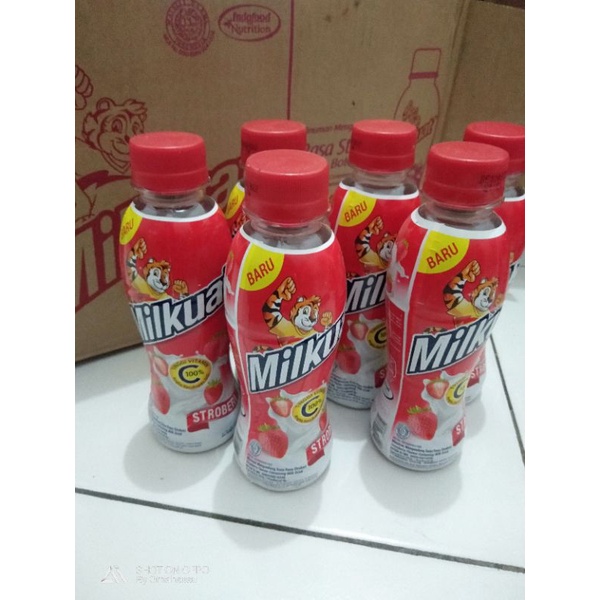 Jual (PROMO)MILKUAT UHT 180ML/MILKUAT botol/Milkuat susu rasa ...