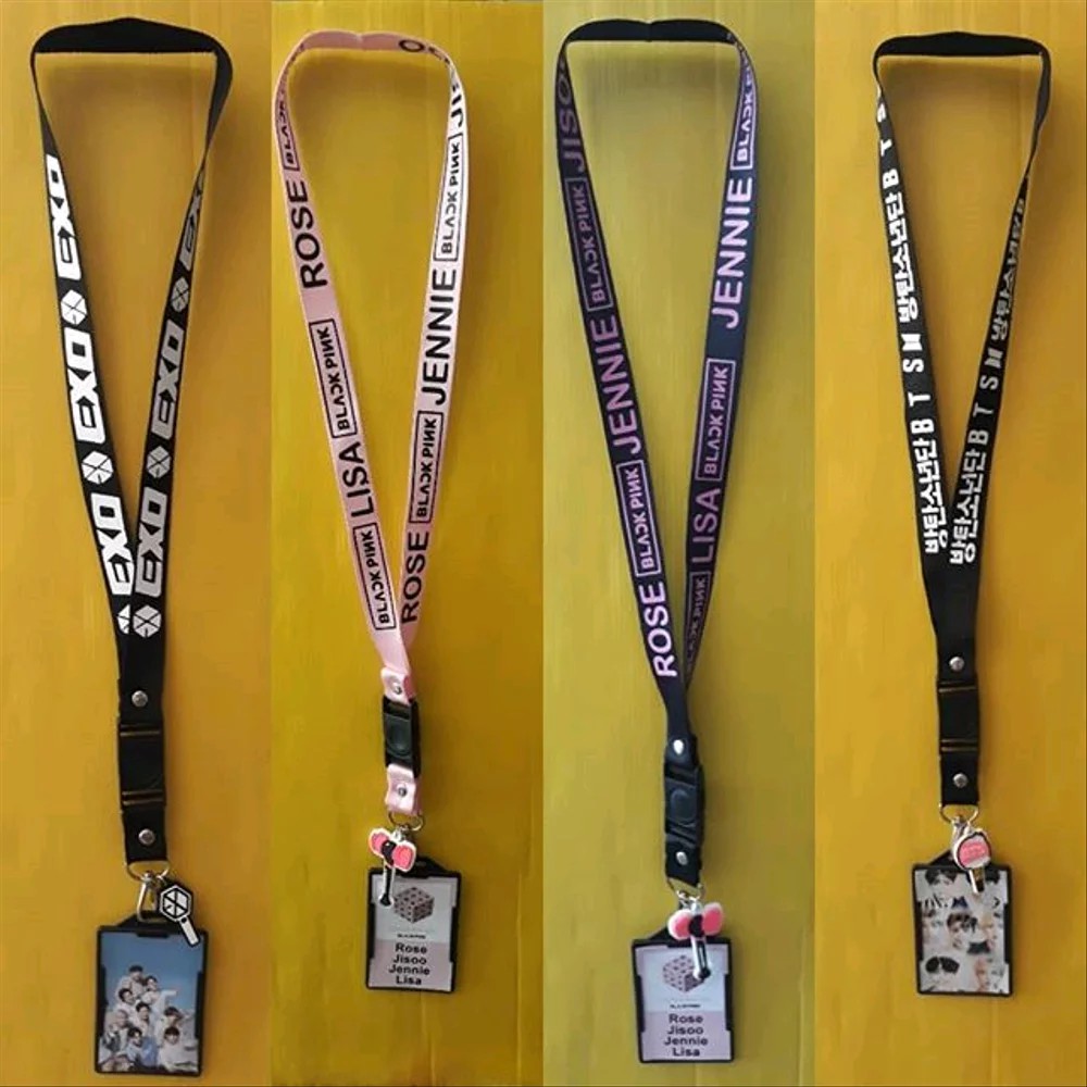 Jual Lanyard Id Card Holder K-POP BTS EXO IKON Blackpink Blackpink | Shopee Indonesia