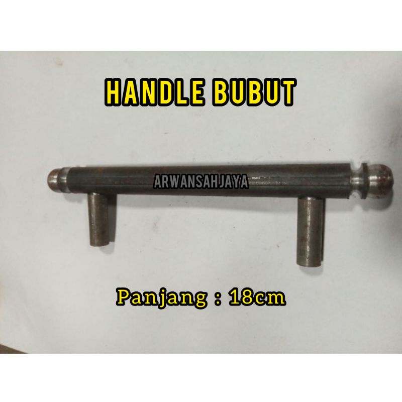 Jual HANDLE BUBUT PAGAR BESI (18CM) | Shopee Indonesia