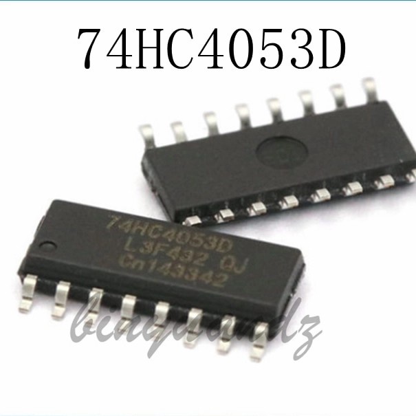 Jual 74HC4053D 74HC4053 IC SMD Analog Multiplexer 3-SPDT Tripel 2-Ch Sop-16 | Shopee Indonesia