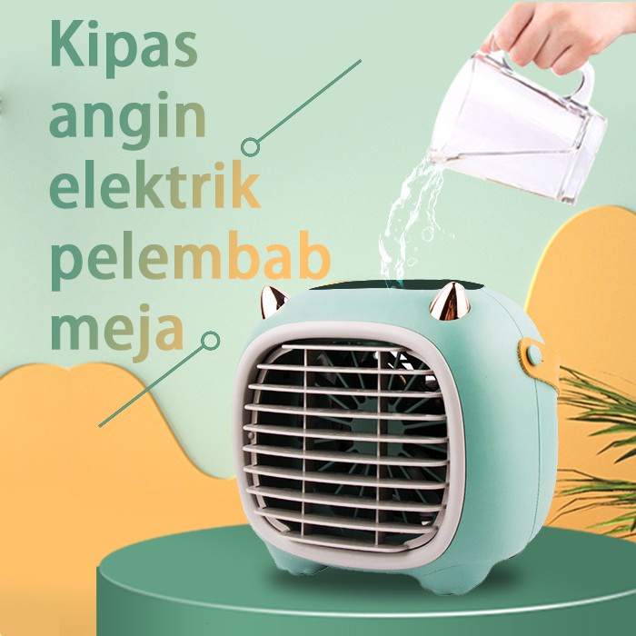 Jual Kipas Pendingin Udara Portabel / Kipas kecil semprotan pelembab ...