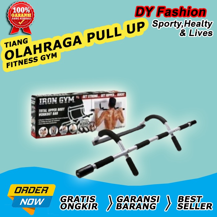 Jual alat pull up bar dinding SP202 alat olahraga di rumah fitness gym ...