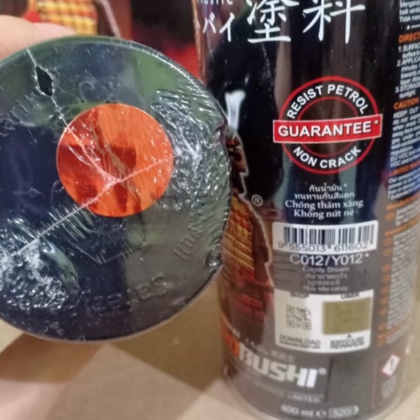 Jual New Samurai Paint Kurobushi Cat Semprot Pilox Pilok Candytone Coklat / Candy Brown (Y012 ...