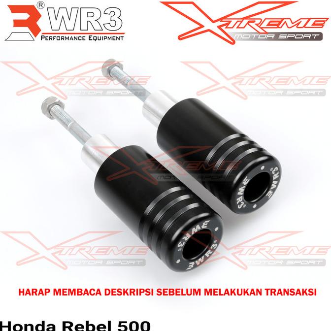 Jual Frame Slider WR3 Honda RebeL 500cc Ready Stok Premium Grade XTR ...
