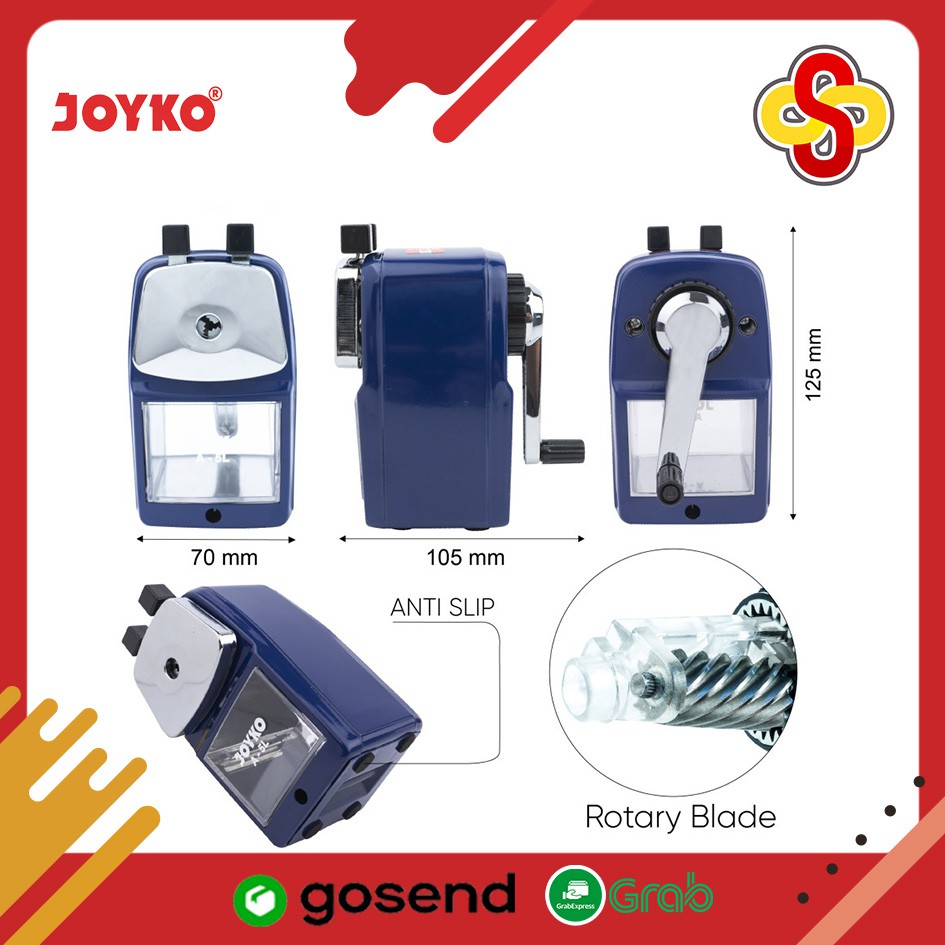 Jual Rautan / Sharpener / Serutan Putar Joyko A-5L | Shopee Indonesia