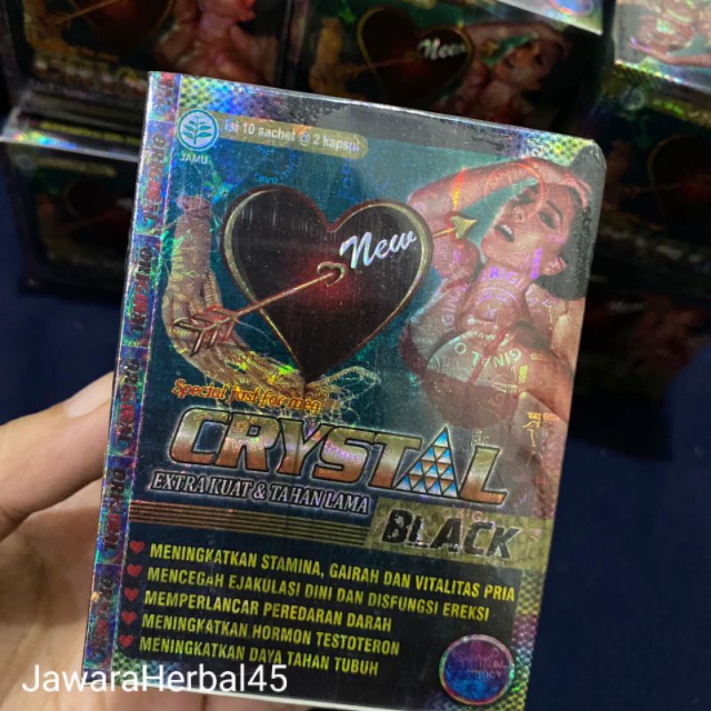 Jual COD!!! CRYSTAL BLACK Original | Shopee Indonesia