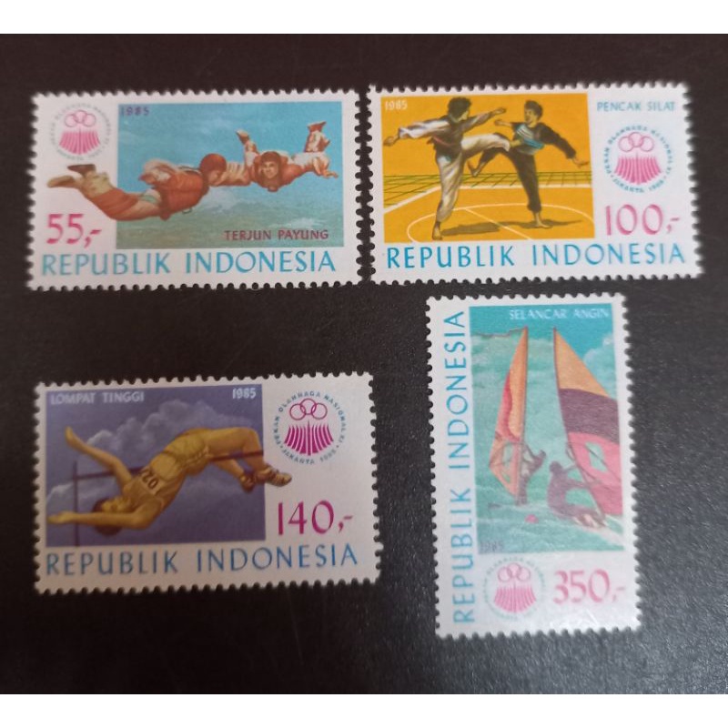 Jual I-319 Prangko Perangko Indonesia Seri PON XI 1985 | Shopee Indonesia