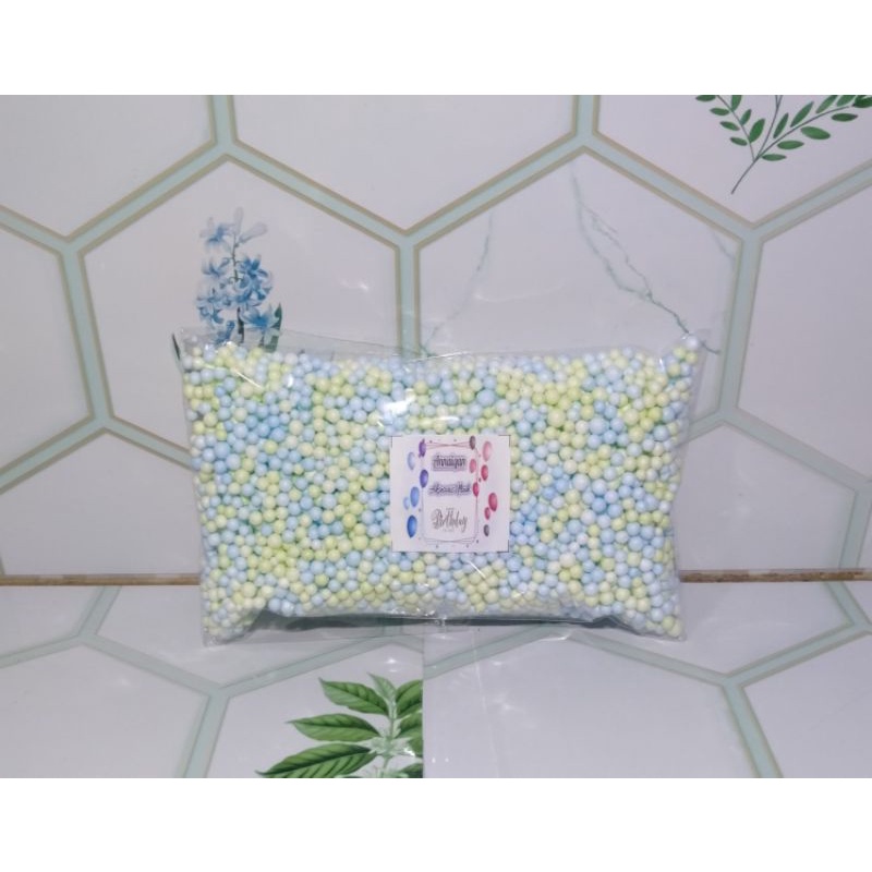 Jual styrofoam butir warna-warni, styrofoam bola- kecil, styrofoam ...