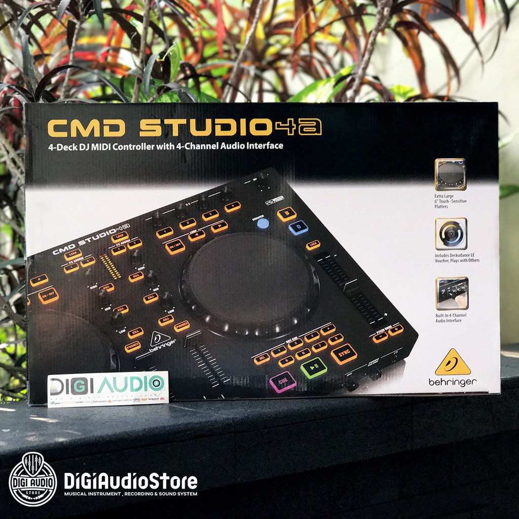 Jual Behringer CMD STUDIO 4A DJ Disk Jockey Controller Software Traktor Virtual DJ Ableton Live ...
