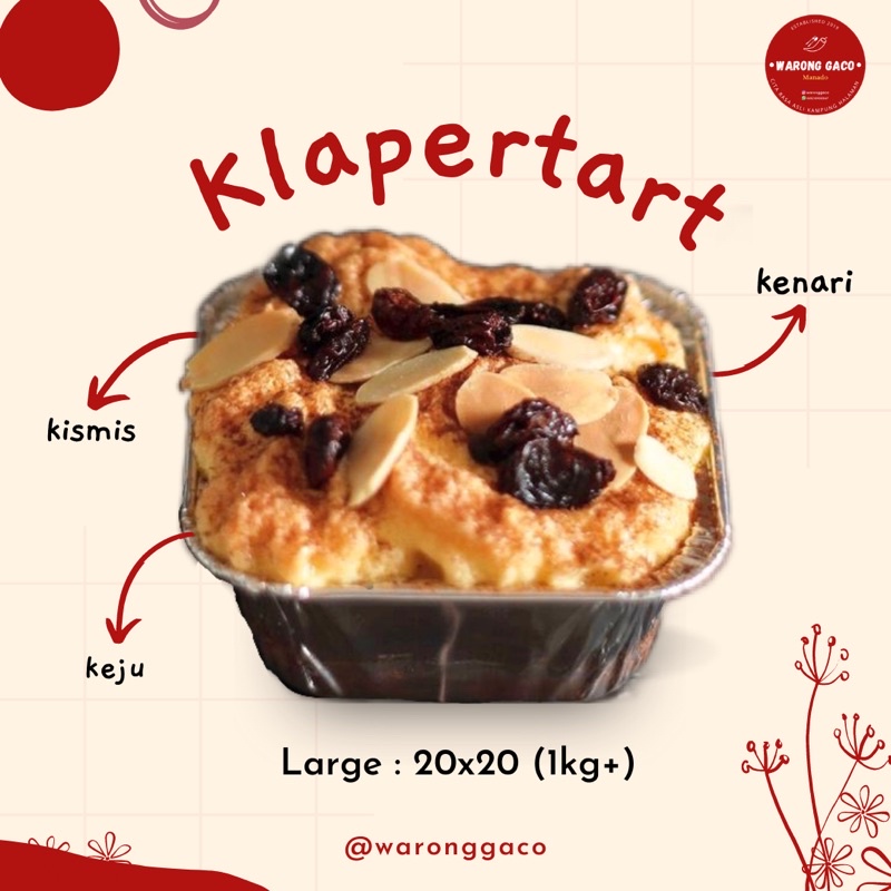 Jual KLAPERTART PREMIUM (large size 1kg+) | Shopee Indonesia