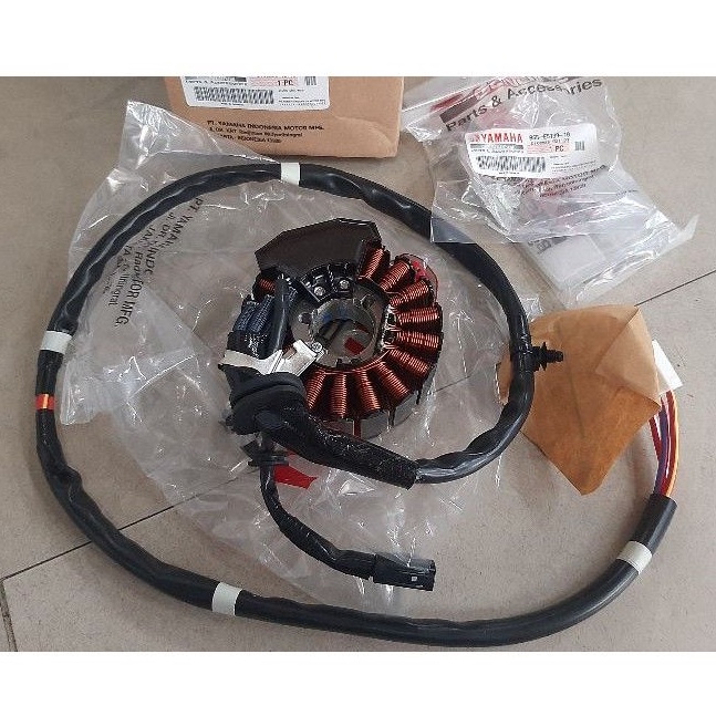 Jual SPULL AEROX KABEL PANJANG/ STATOR ASSY AEROX 155 ( 2017-2020)DAN LEXY KABEL PANJANG ...