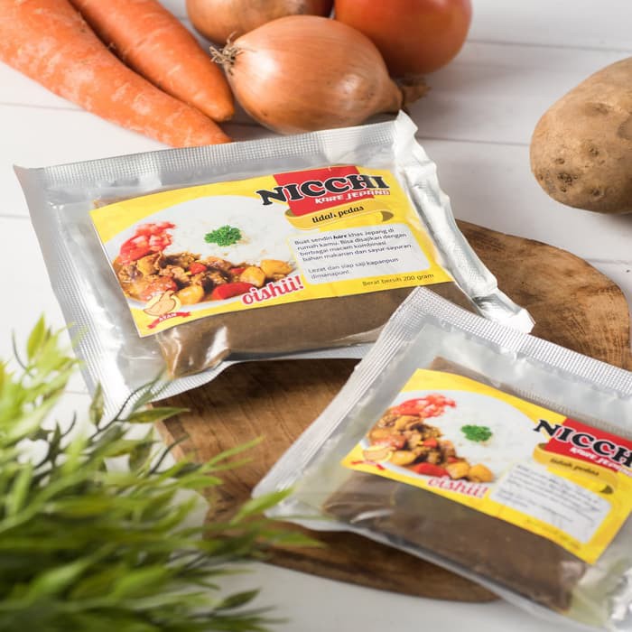 Jual KARE JEPANG NICCHI Halal Rasa Sapi dan Ayam Makanan Jepang Curry ...
